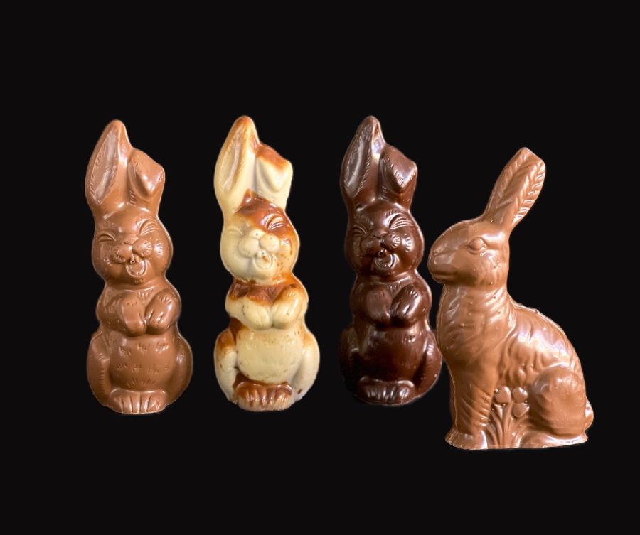 Bunny in Cello small – Essenze Chocolates